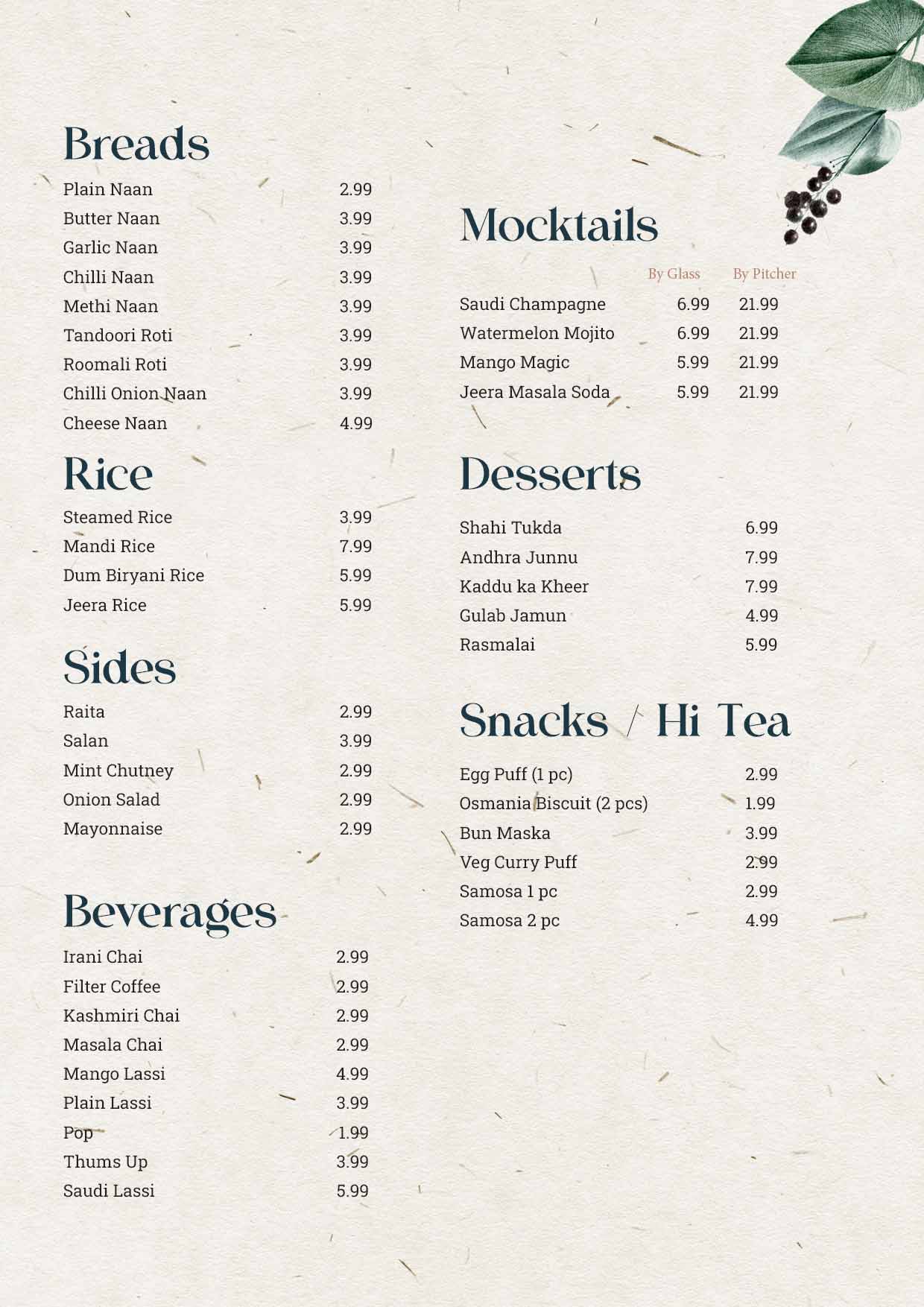 Shaaz | Indian Cuisine | Take a bite of Royal Cuisine in Scarborough ...