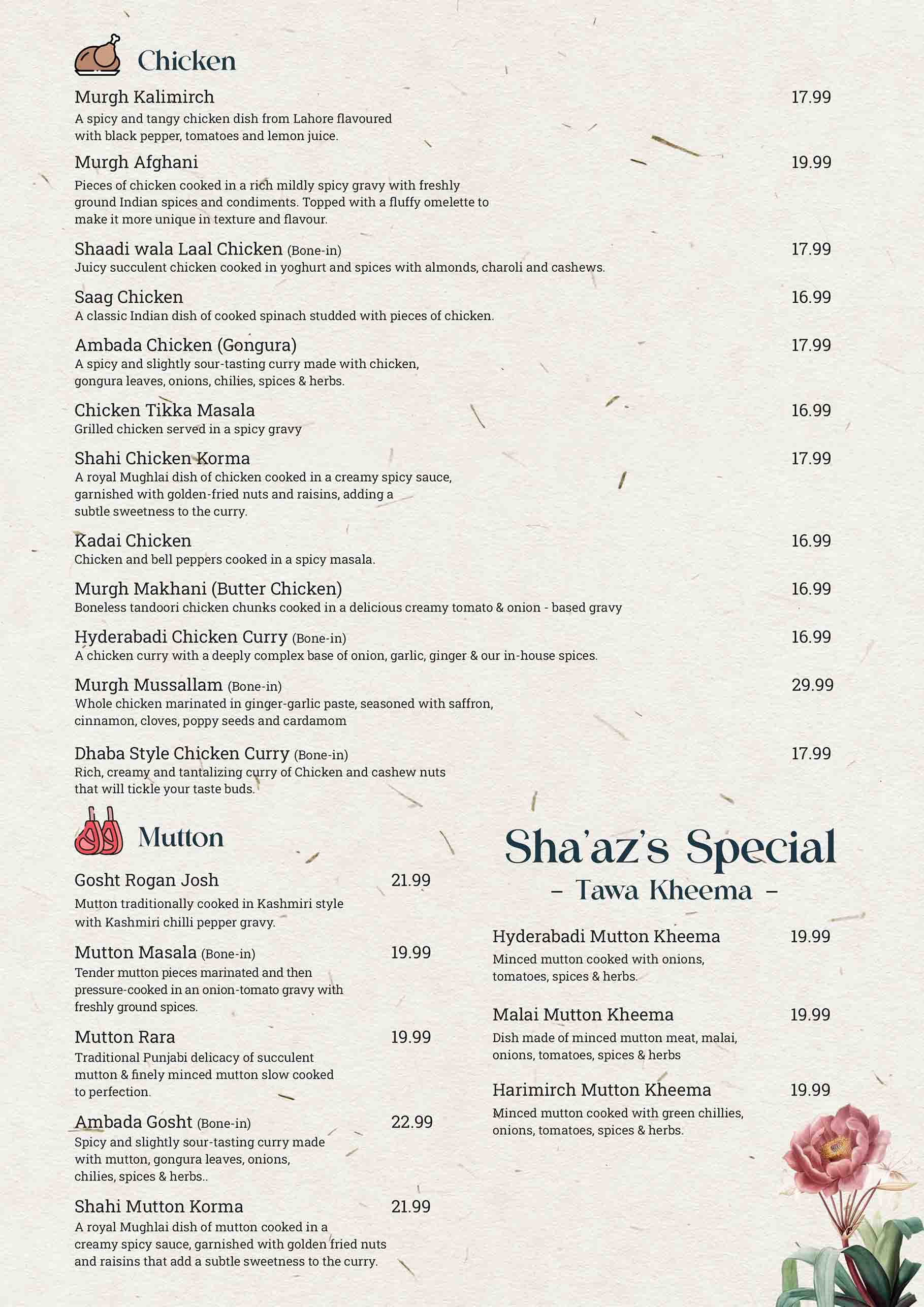 Shaaz | Indian Cuisine | Take a bite of Royal Cuisine in Mississauga ...
